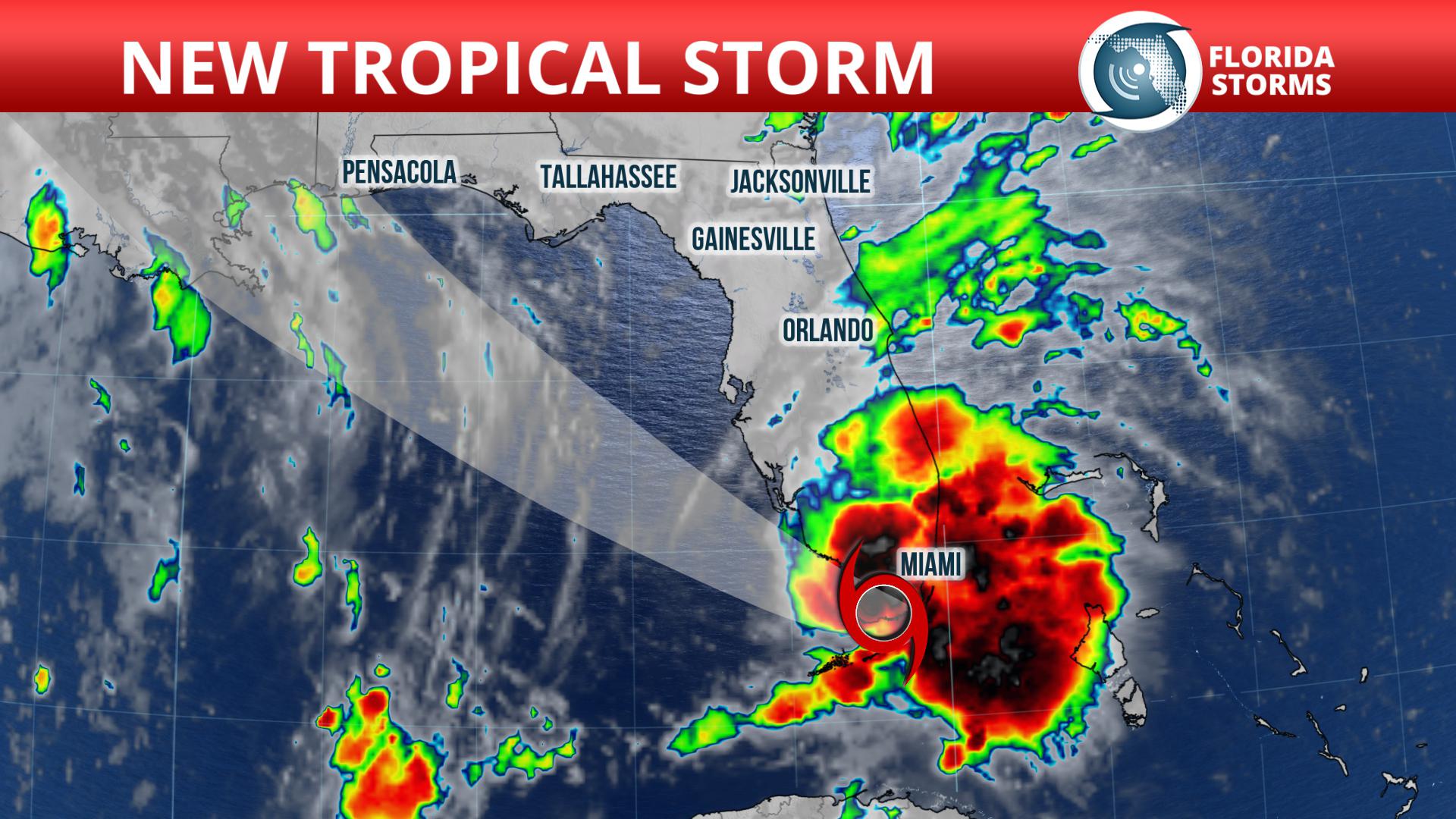 Tropical Storm Gordon Forms Over South Florida | Florida Storms