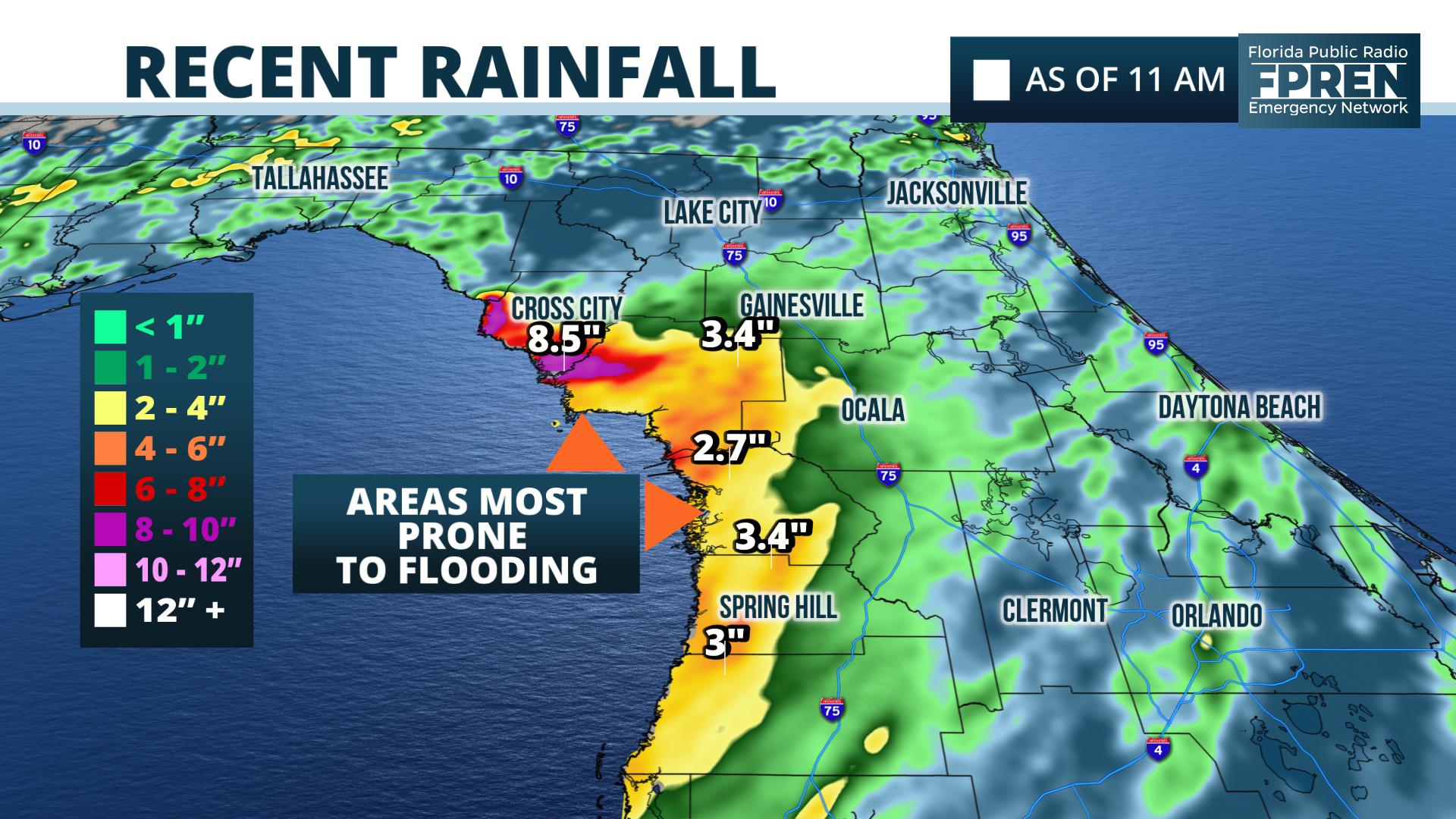 More Rain, More Possible Flooding in Parts of Florida through Saturday ...