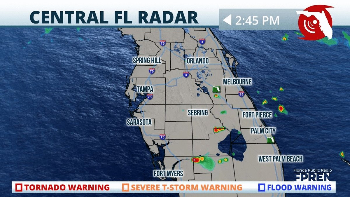 Thunderstorm Radar Florida