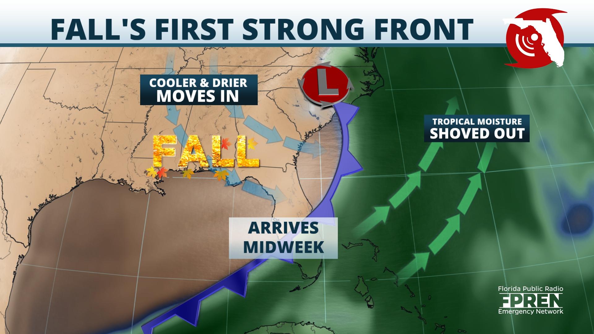 Fall’s First Strong Front Arrives Early This Year in Florida | Florida ...