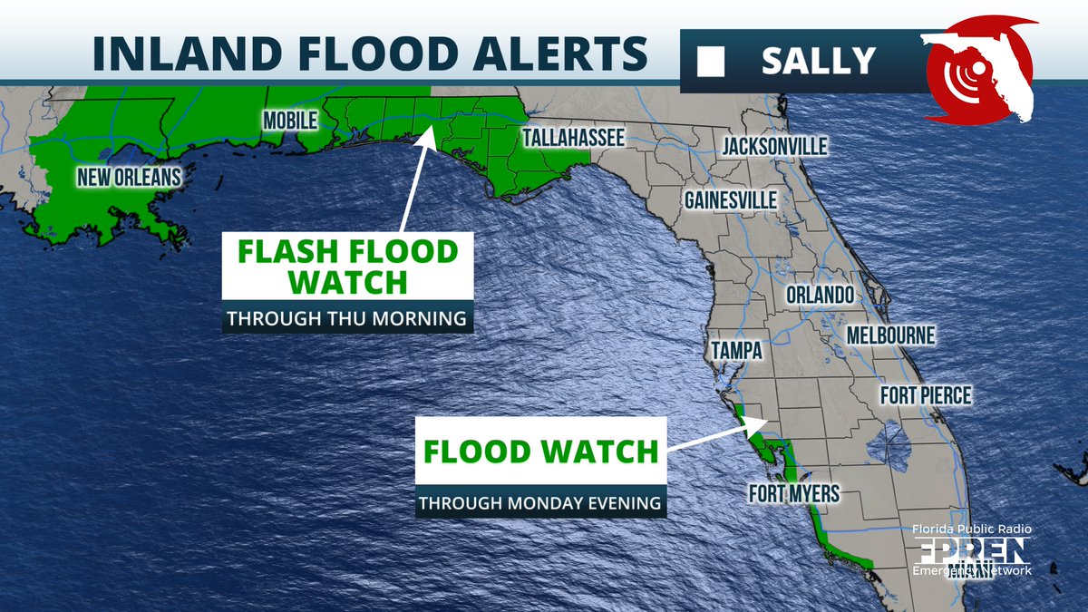 Flood Watches continue through this evening over Southwest #Florida and ...