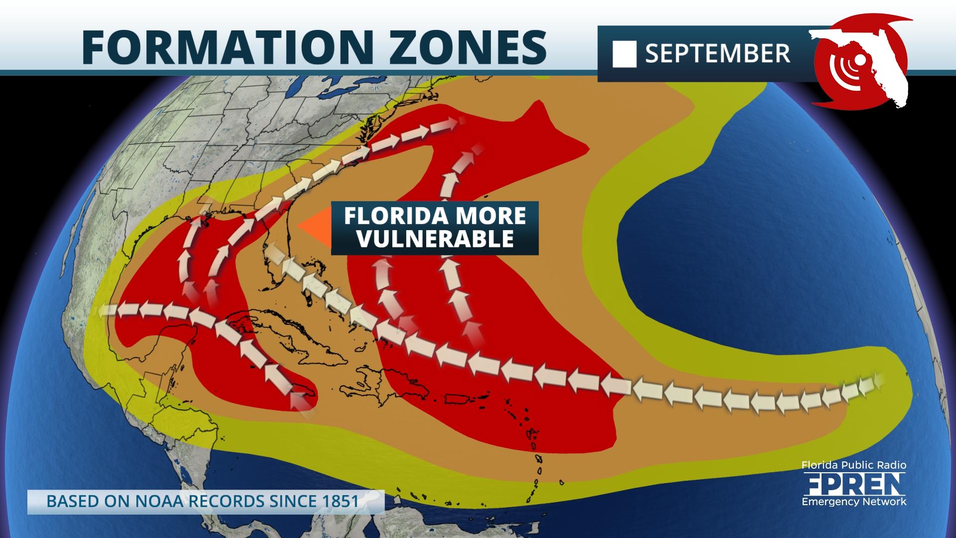 Florida is Historically More Vulnerable to Hurricanes in September and ...