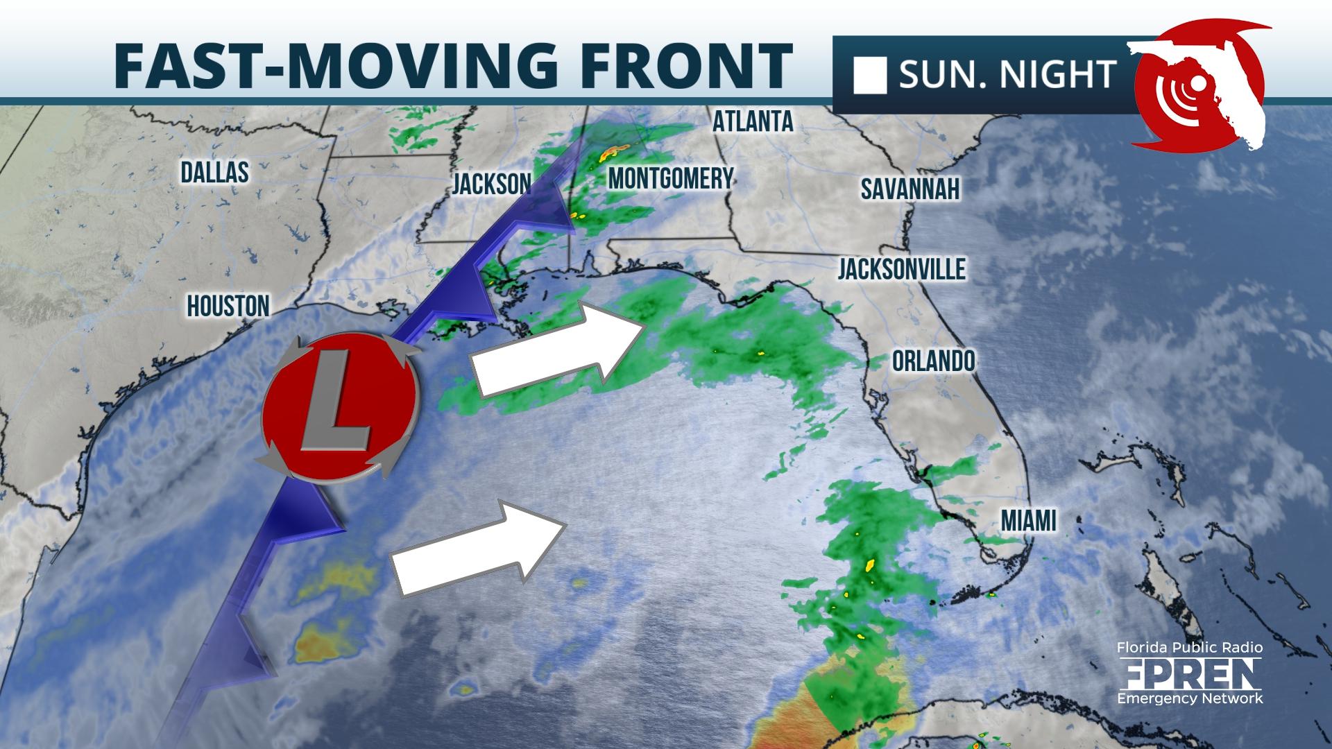 Strong Storms Possible in South Florida Late Sunday Night | Florida Storms