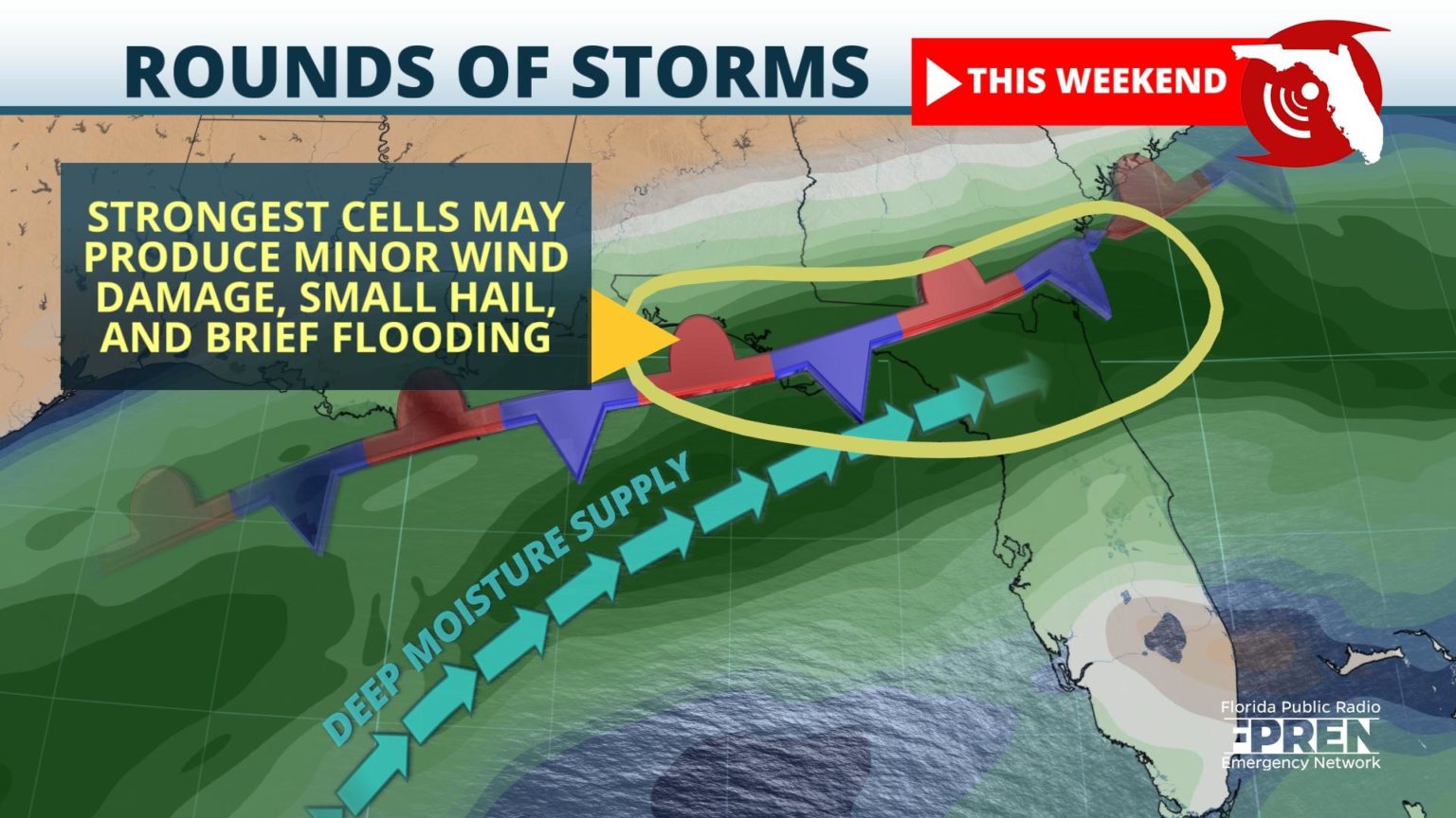 Several Days of Stormy Weather Expected Across North and Central ...