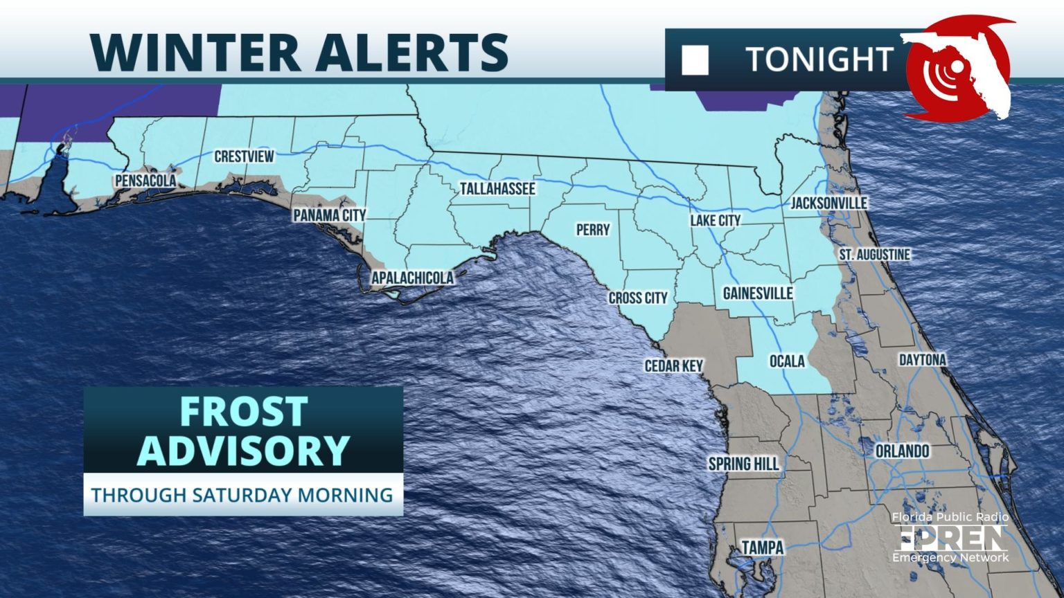 Frost Possible in North Florida Thanks to Late-Season Cold Blast ...