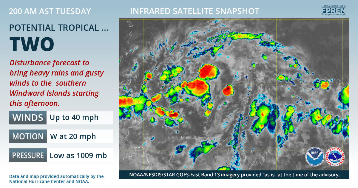 Potential Tropical Cyclone Two Advisory 2A | Florida Storms