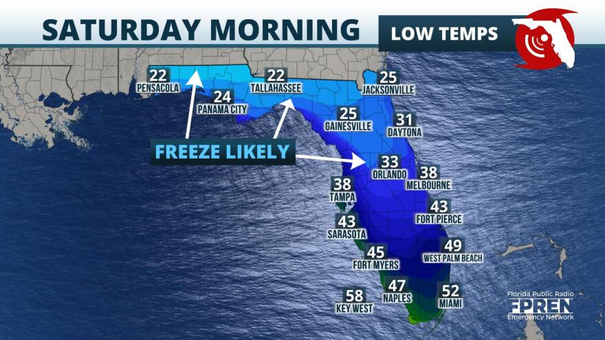 Florida gets several rounds of rain this week and a holiday weekend cold blast | Florida Storms
