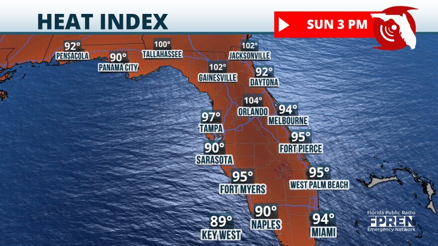 NWS debuts Heat Risk mapper | Florida Storms