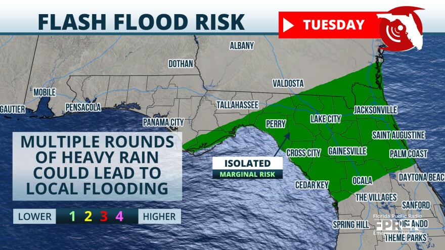 Soggy & stormy Florida: severe, flood risk continues | Florida Storms