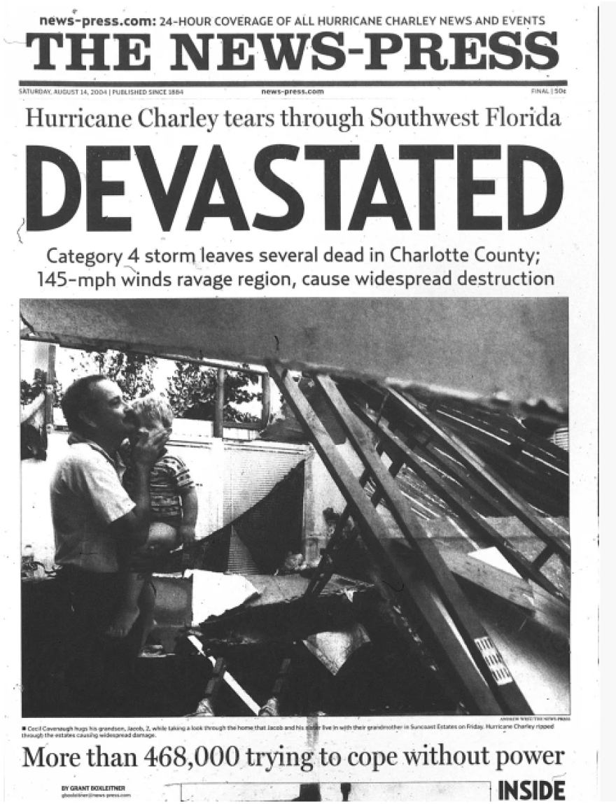 Into the Eye: A Look Back At Hurricane Charley, 20 Years Later ...